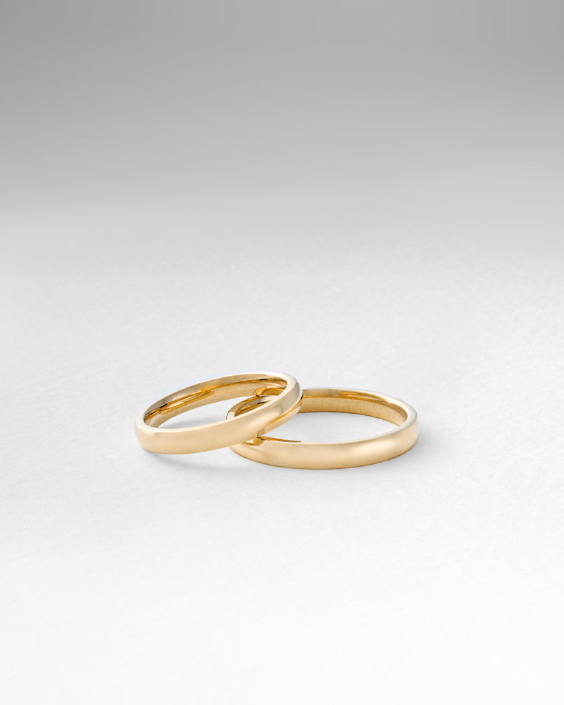 Classic Dome Ring 3mm | Gold Wedding Band | ATTIC Jewelry | ATTIC
